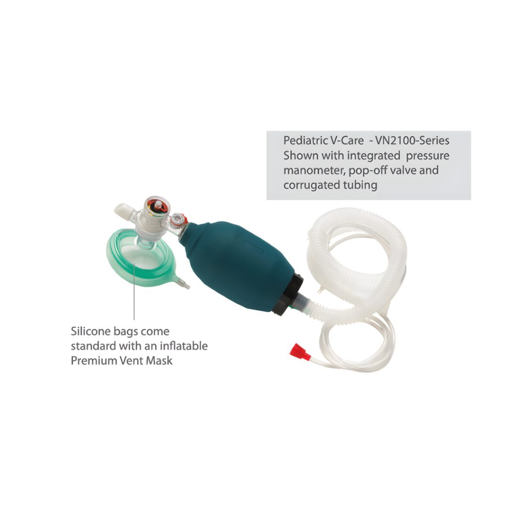 V-Care Silicon Resuscitator with Manometer - The Leading Medical ...